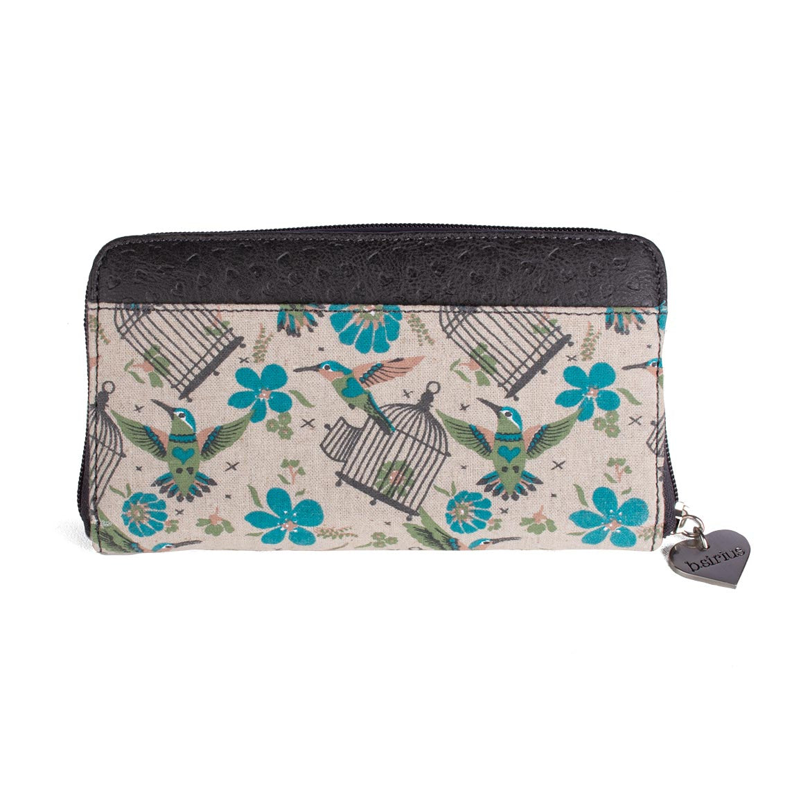 Zip Up Wallet - Be Free – Vegan Leather Purse – bsirius.com